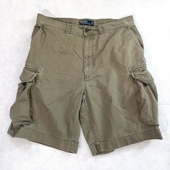 Polo by Ralph Lauren | Shorts | Vintage Polo Ralph Lauren Cargo Shorts Men 35 Khaki Green 0 ...